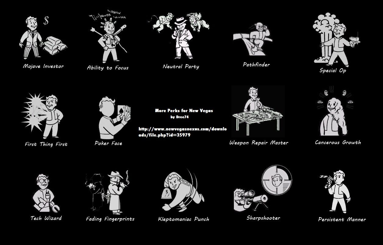 Fallout New Vegas More Perks - herevfiles